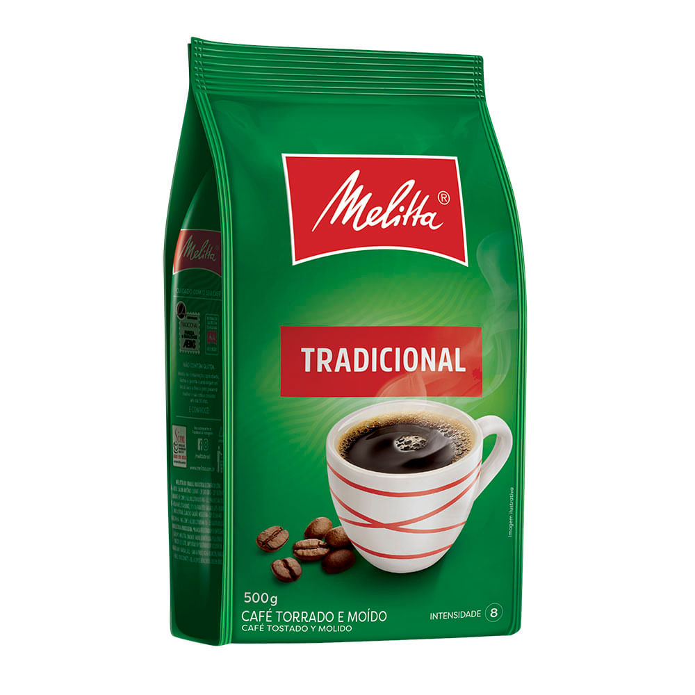 Café Melitta® Tradicional Pouch 500g - lojamelitta