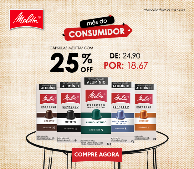 Melitta | Café fresquinho para sentir mais a vida